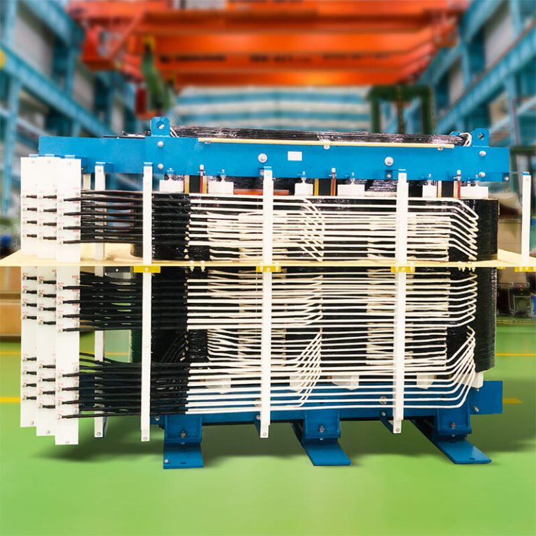 Dry type rectifier variable frequency transformers